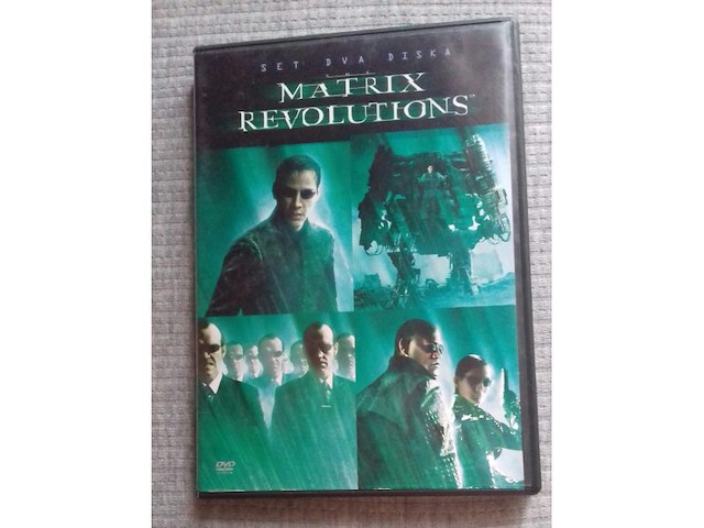 DVD THE MATRIX REVOLUTIONS