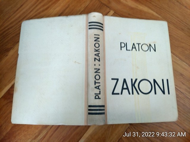 PLATON, ZAKONI