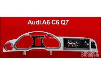 Audi A6 C6 Q7 Android Navigacija GPS Radio Multimedija