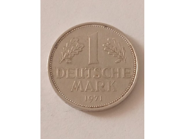 1 Marka 1971.g - D - Nemačka -