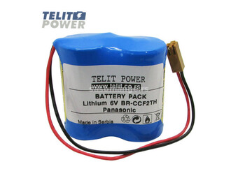 TelitPower baterija Litijum 6V BR-CCF2TH Panasonic - memorijska baterija za CNC-PLC mašine ( P-06...