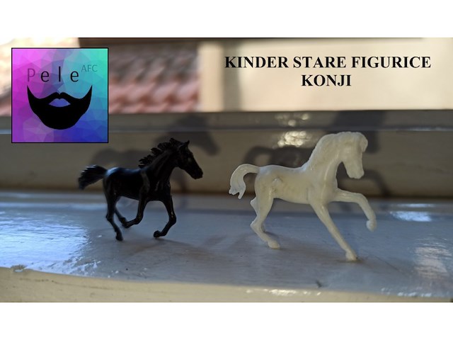 Retro Kinder figurice - Konji