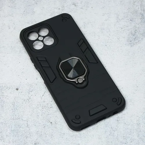 Futrola - maska Cube Ring za Huawei Honor X8 crna