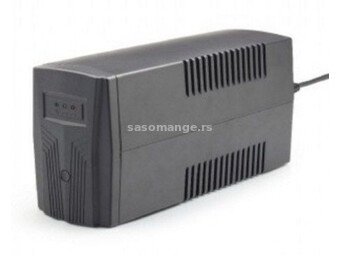 Gembird 850VA 510W AVR UPS, 2 x shuko output sockets, black EG-UPS-B850