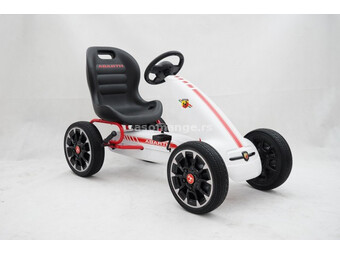 Abarth Licencirani Karting - Formula na pedale sa mekim gumama - Beli ( BJ 9388 )