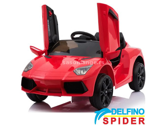 Auto na akumulator Delfino Spider Crveni
