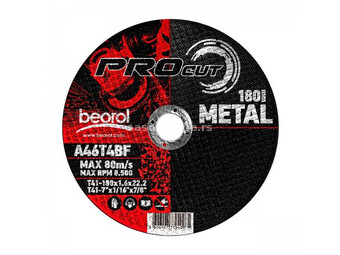 Rezna ploča za metal fi180x1.6mm PROcut ( RPM180X1.6 )