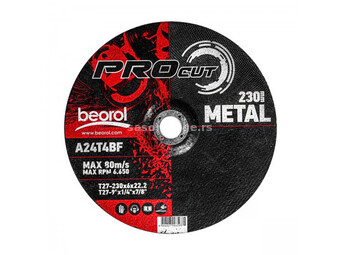 Brusna ploča za metal 230x6 PROcut ( BPM230X6 )
