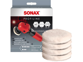 Sonax Profiline 80 jagnjeća vunena podloga 4 komada