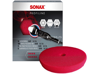 Sonax - Sunđer za poliranje - crveni 165 DA-CutPad