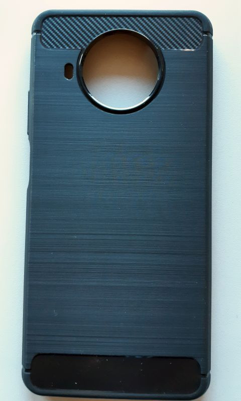 TPU maska BRUSHED za Xiaomi Mi 10T Lite 2020, Redmi Note 9 Pro 5G 2020 (6.67") crna