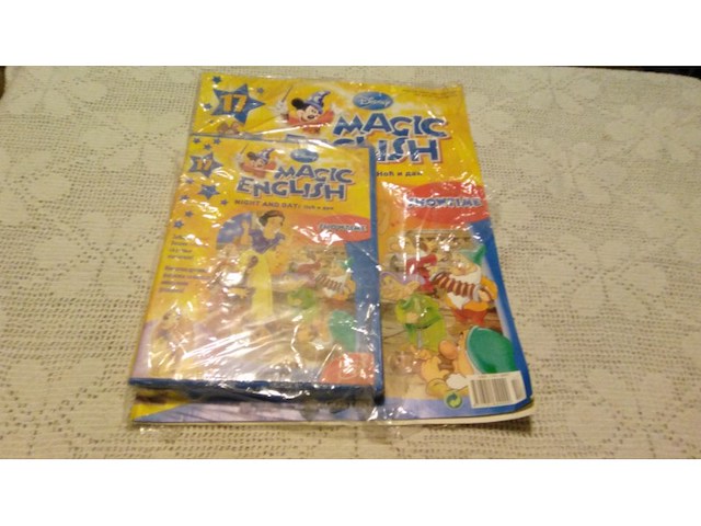 MAGIC ENGLISH + DVD ,, BR 17,, Disney,De Agostini