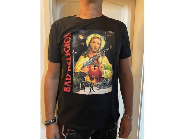 Majica tematska Bad Religion unikatna crna