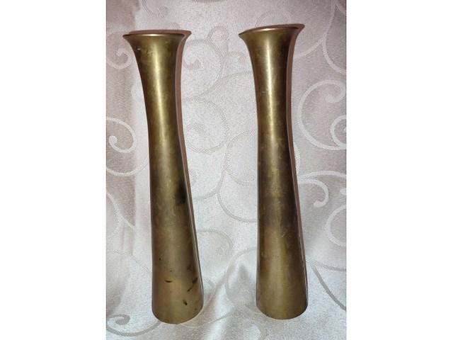 Dve mesingane vaze - svećnjaka VS