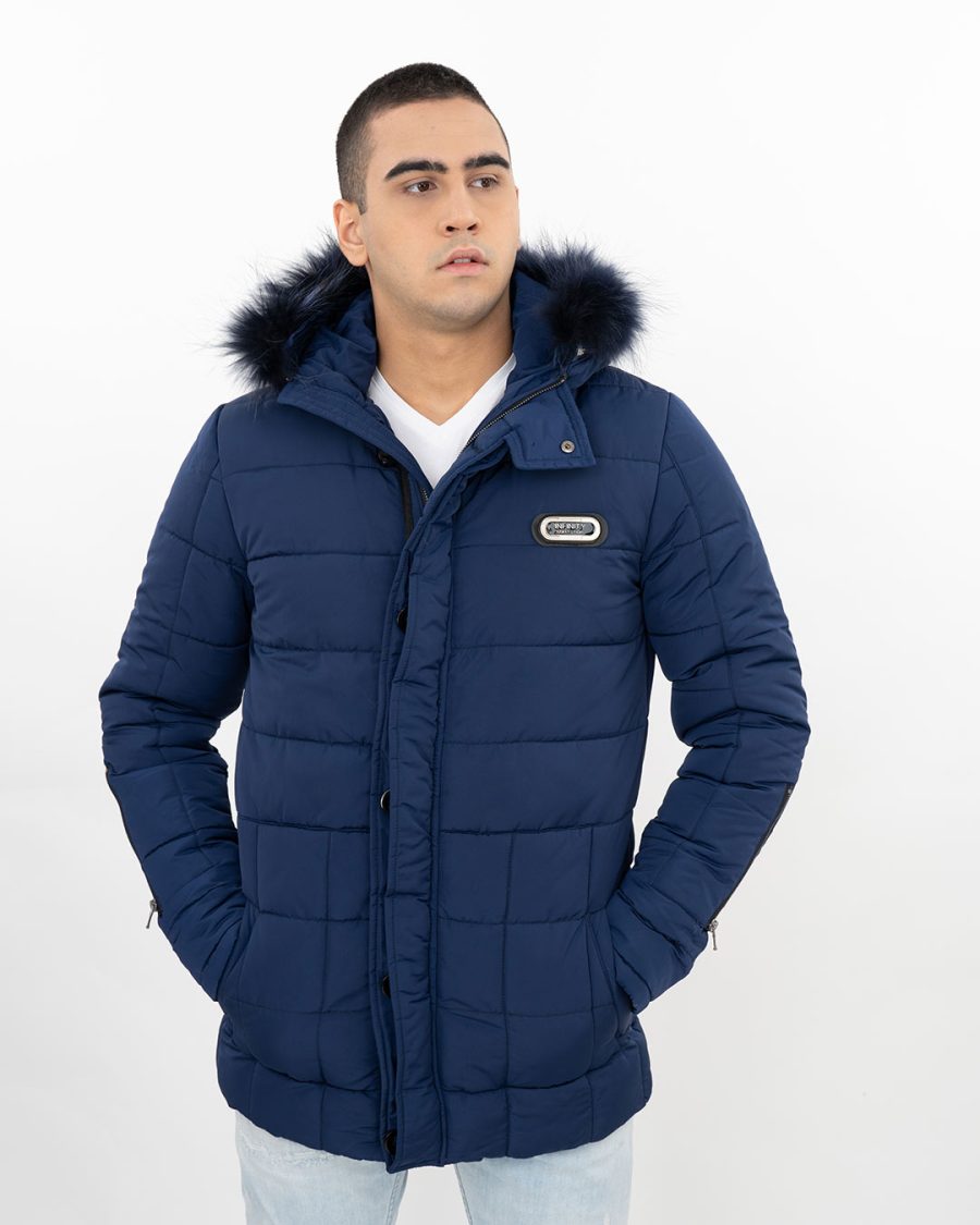 Muška zimska jakna – Sportska i Casual – BM 108 – Teget