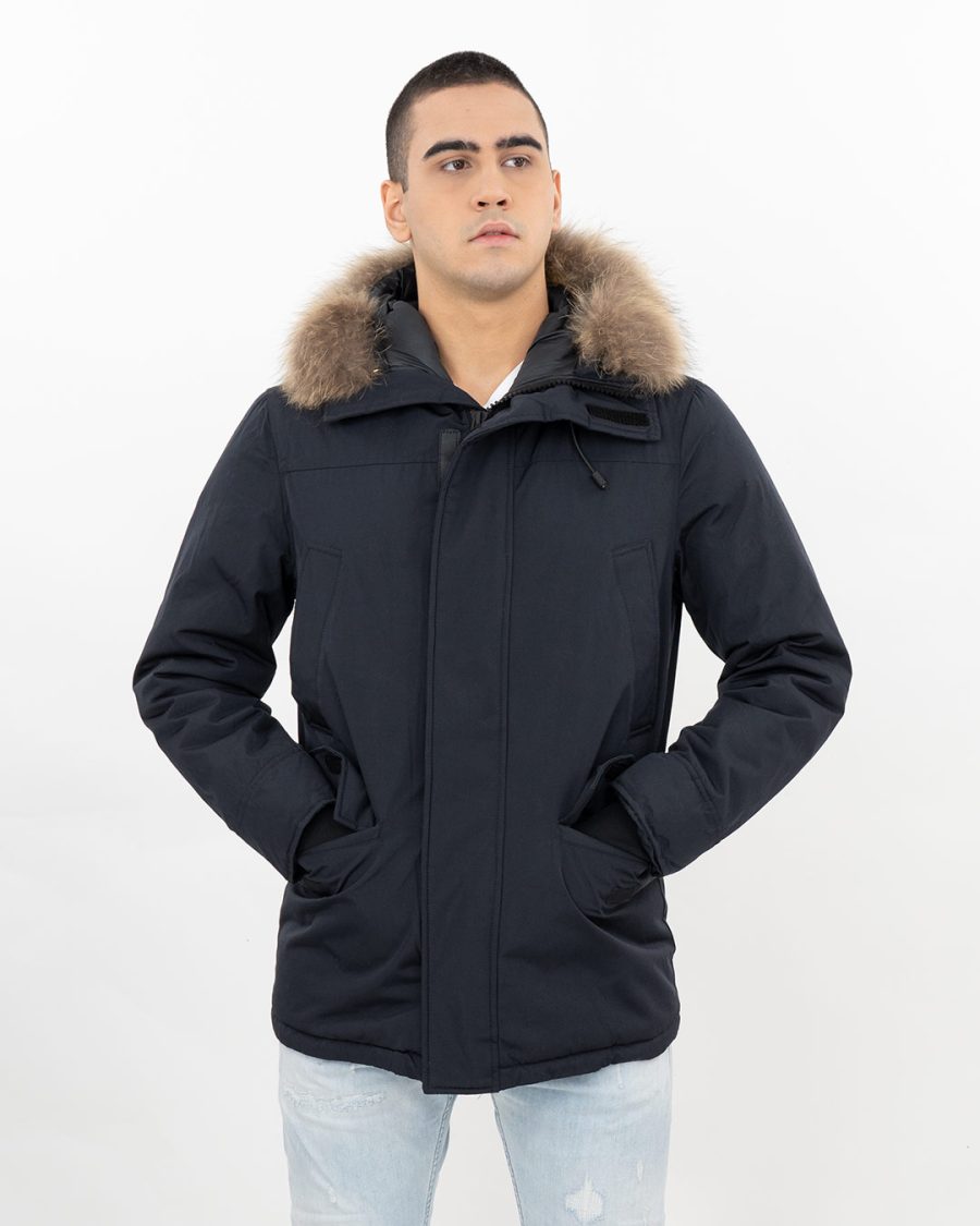 Muška zimska jakna – Sportska i Casual – FL 110 – Teget