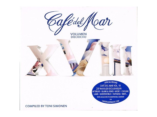 Café Del Mar - Volumen Dieciocho 2CD CompilationDigipak