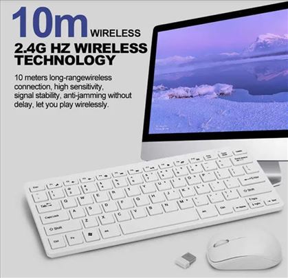 Bezicna USB tastatura i mis K03 Wireless 2.4GH
