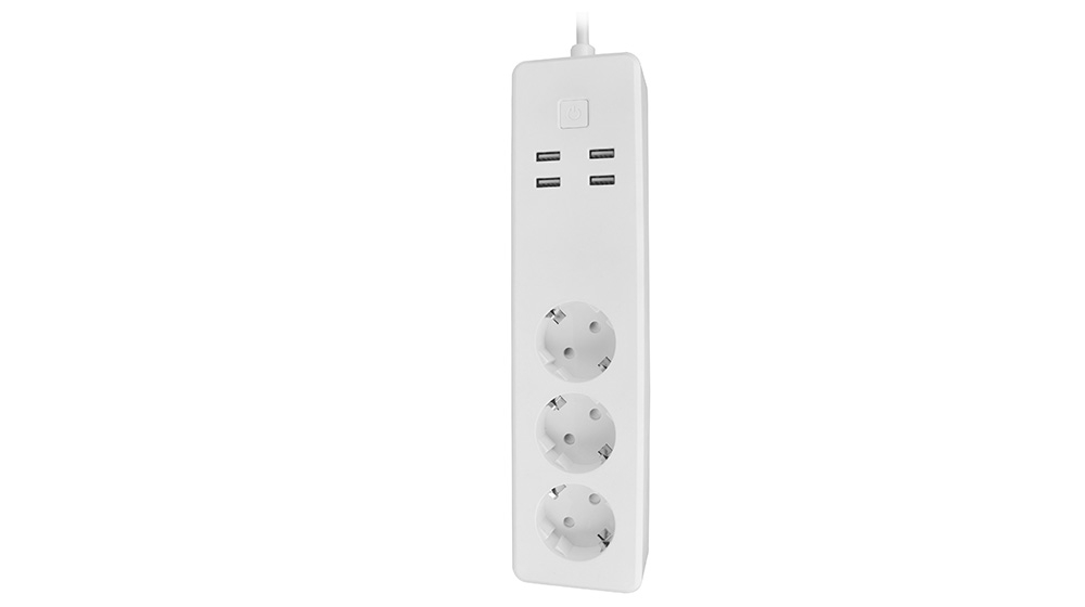 Voltaic Smart Power Strip 3 EU Plugs + 4 USB Plugs 3680W 16A