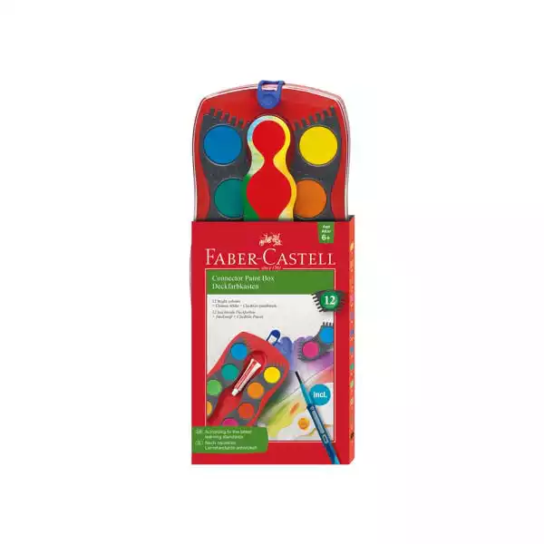 Faber Castell Vodene boje Faber Castell CONNECTOR 1/12 crvena 125023 ( 5251 )