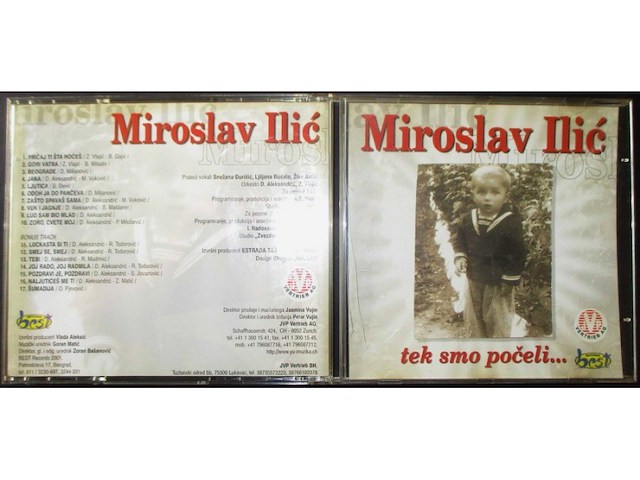 Miroslav Ilic-Tek smo Poceli CD (2001)