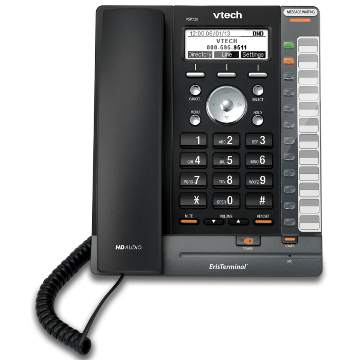 VTech VSP726 SIP Telefon sa 4 SIP naloga, Caller ID...
