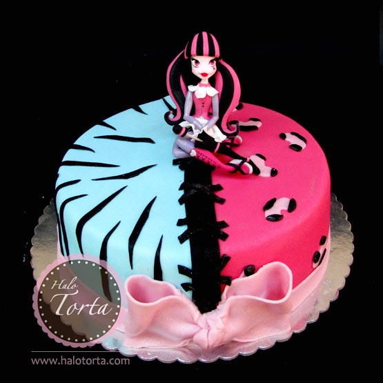 Monster High Drakulaura torta – torte za devojcice