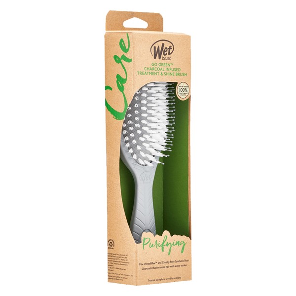 Wet Brush Go Green Treatment & Shine Charcoal četka