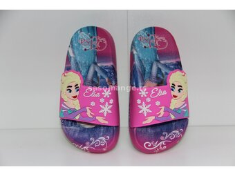 Papuce za devojcice papuce ELSA-frozen D316 tri boje papuce