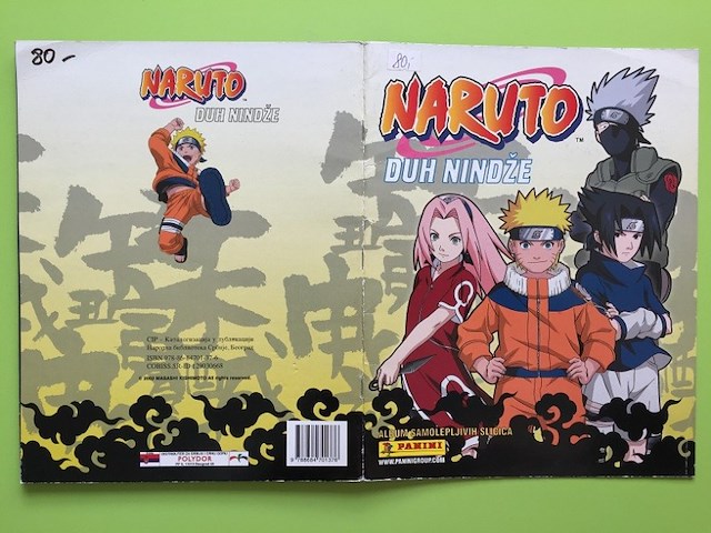 Naruto duh nindže Album PUN