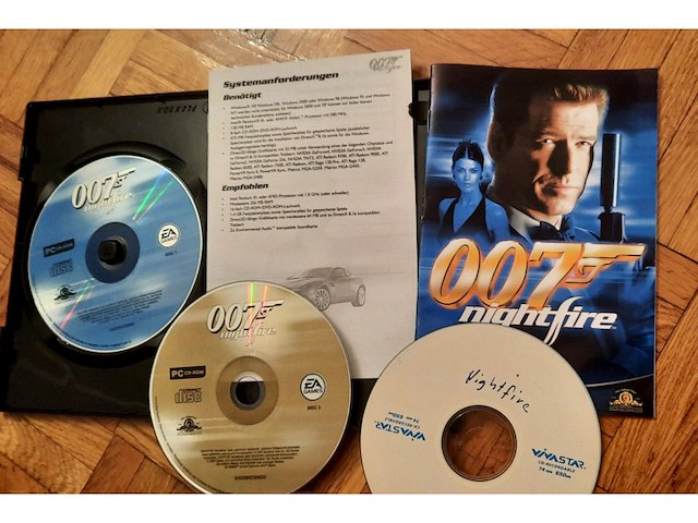 James Bond 007 nightfire 2 diska igrica