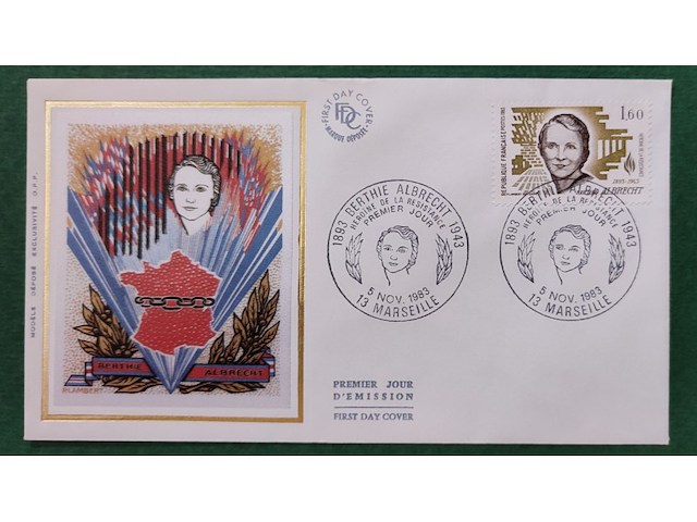 Francuska FDC 5.11.1983.