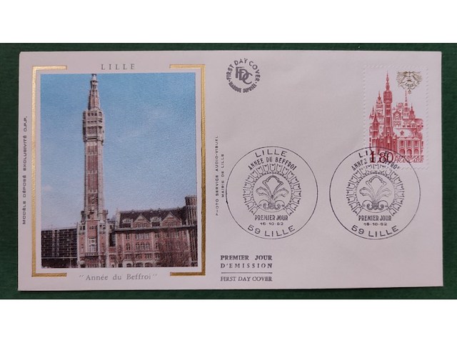 Francuska FDC 16.10.1982.