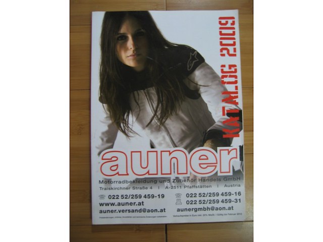 AUNER katalog 2009 /+a2/