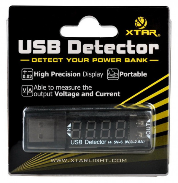 XTAR USB Current/Voltage Detector