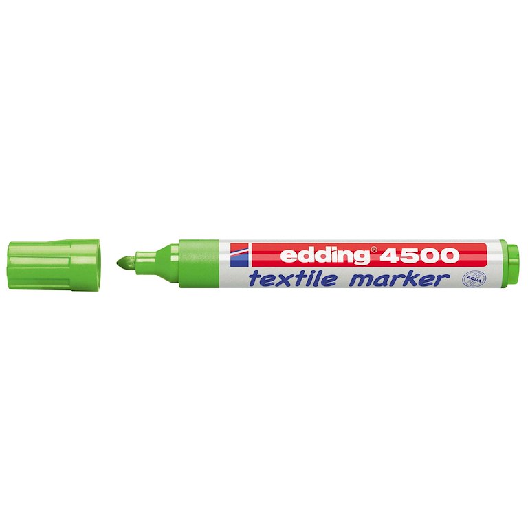Vodootporni marker T-SHIRT E-4500 2-3mm svetlo zelena Edding