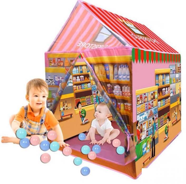 Šator za decu mini market i 50 loptica – Šator za decu mini market i 50 loptica