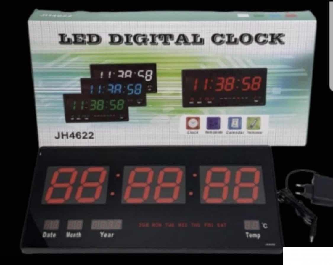 Zidni sat digitalni led / JH 4622 – Zidni sat digitalni led / JH 4622