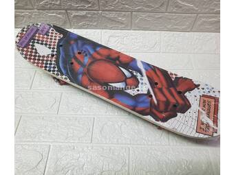 Drveni skejt za decu / skate board - spiderman 60cm