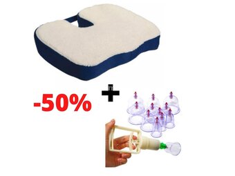 TOP PONUDA: -50% Jastuk Za UDOBNO Sedenje + SET 12 Ventuza