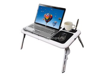 Multifunkcionalni SKLOPIVI Sto Za Laptop Sa KULEROM+ Miš