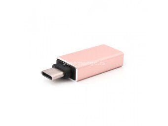 Adapter USB 3.0 ženski na Android Type C muški jwd-ad76 roza