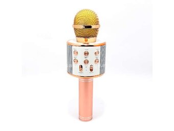 Mikrofon mikrofoni bežični Blutut Bluetooth 858 roza
