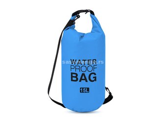 Vodootporna torba / torbe / ranac Dry Bag 15L s plava