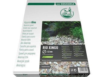 Dennerle Natural gravel planthunter Rio Xingu mix 2-22mm 5kg