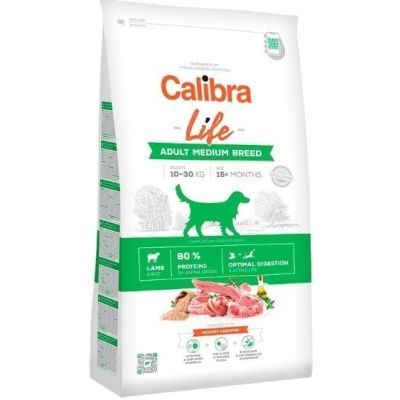 Calibra Dog Life Adult Medium Breed Jagnjetina 2,5kg