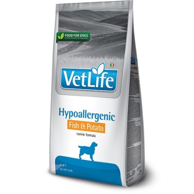 Vet Life Dog Hypoallergenic Riba & Krompir 12kg