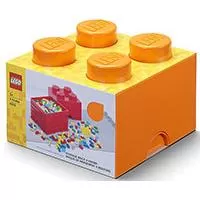 Kutija za odlaganje LEGO® Kocka 4 25x25x18cm narandžasta 4003