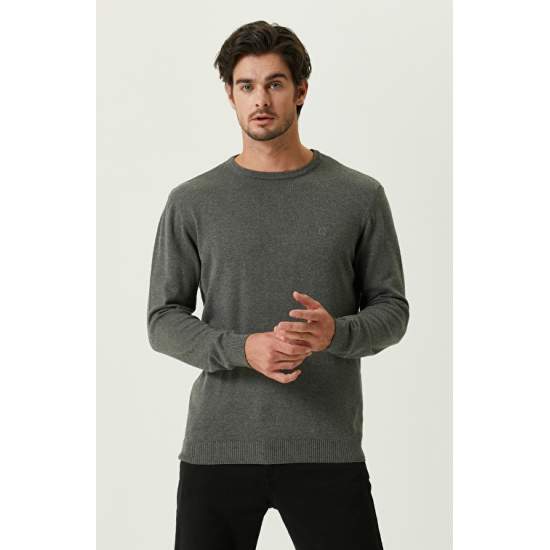 Anthracite Melange Sweater