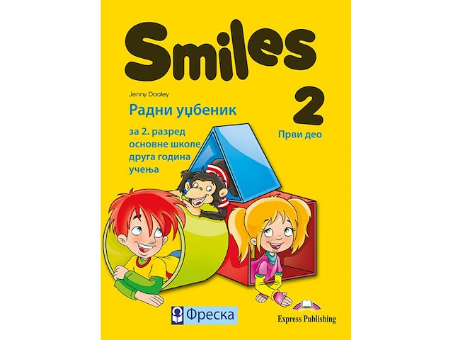 FRESKA Engleski jezik 2, SMILES 2, udžbenik za drugi razred